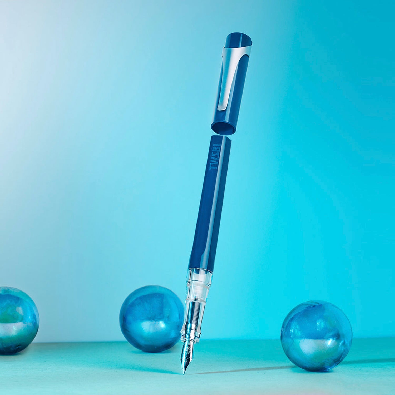 Twsbi Swipe Prussian Blue CT Fountain Pen