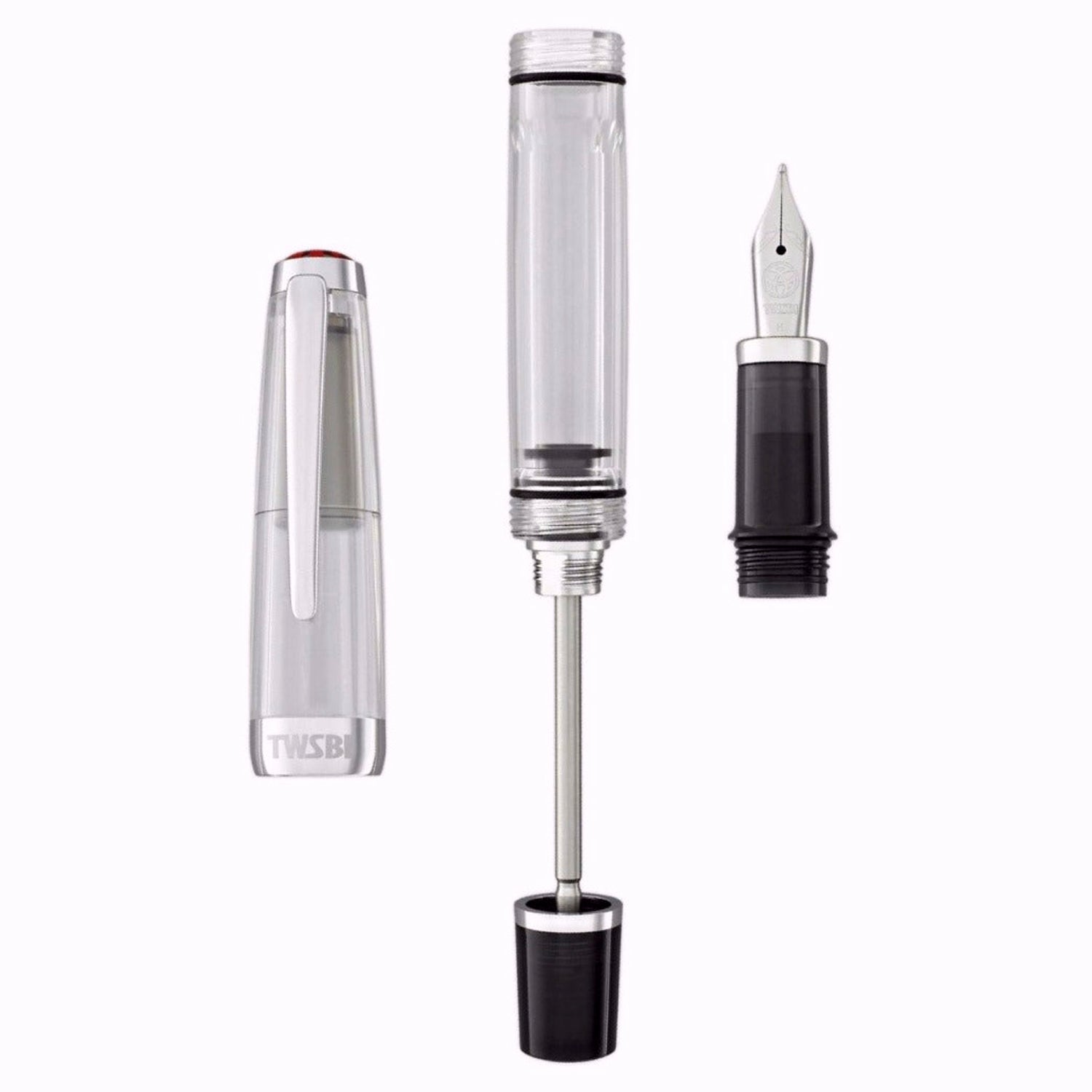 Twsbi Vac Mini Smoke CT Fountain Pen