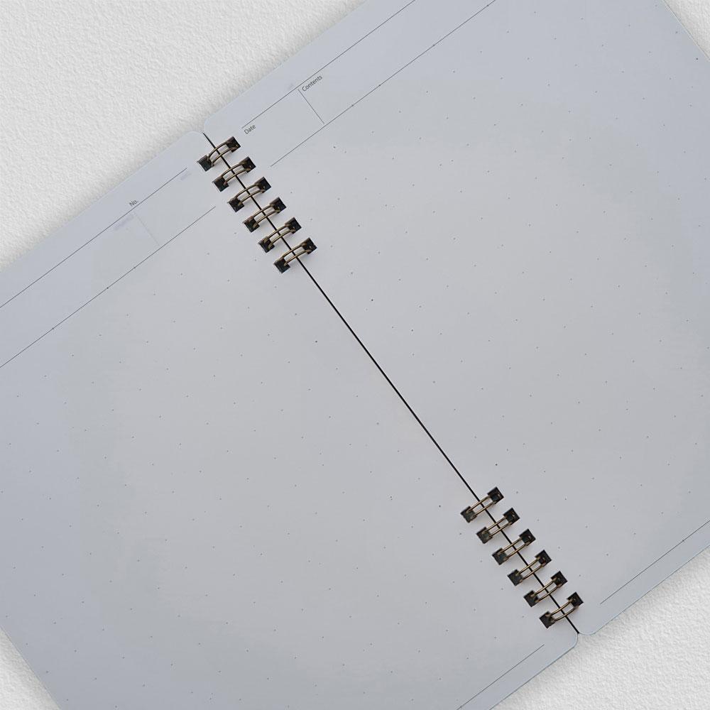 Logical Prime Wire Bound Notebook (Dot Ruled - B5) NW-B512 PT